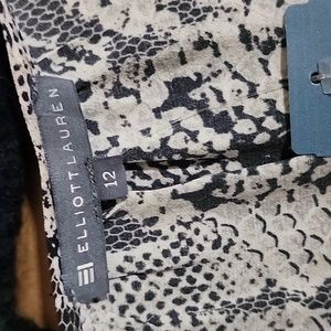 Elliott Lauren | Tops | Elliott Lauren Snake Print Top 2 | Poshmark